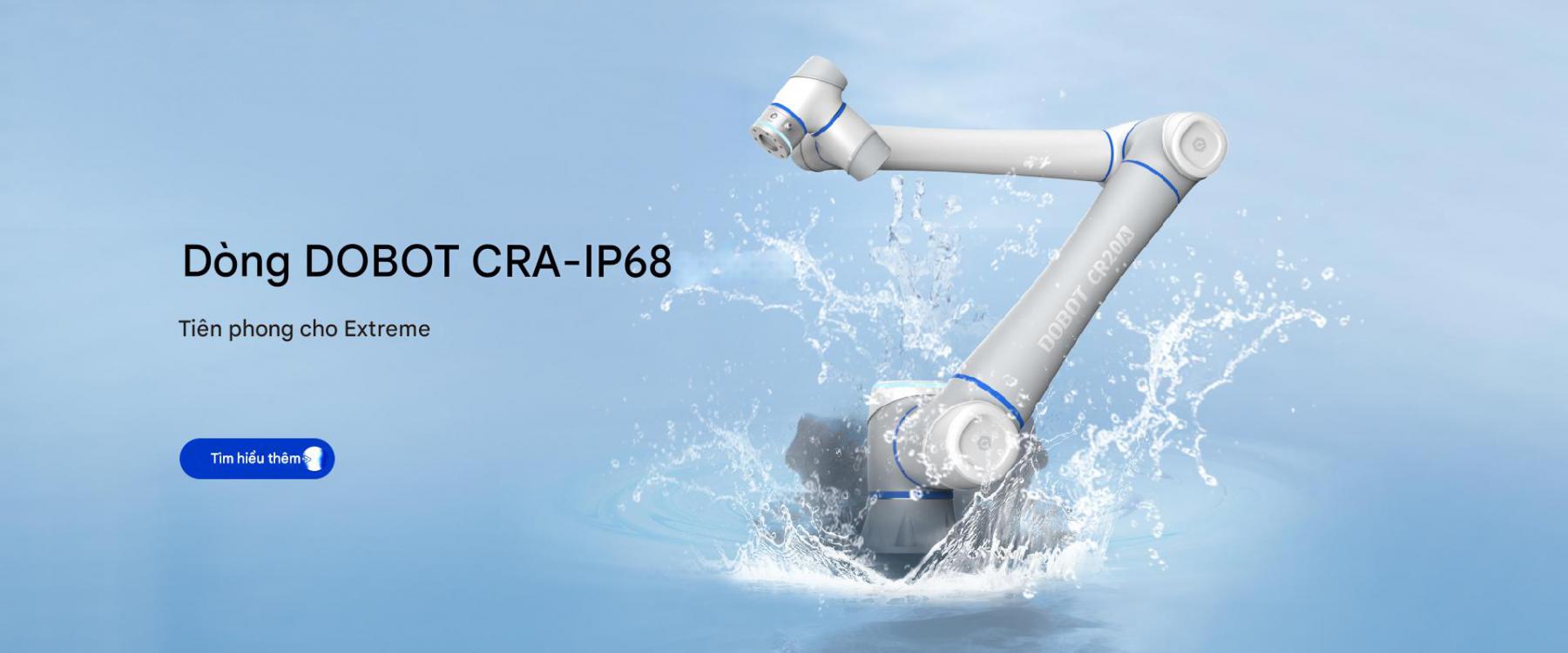 Robot cộng tác dòng DOBOT CRA | Chuẩn mực mới cho cobot